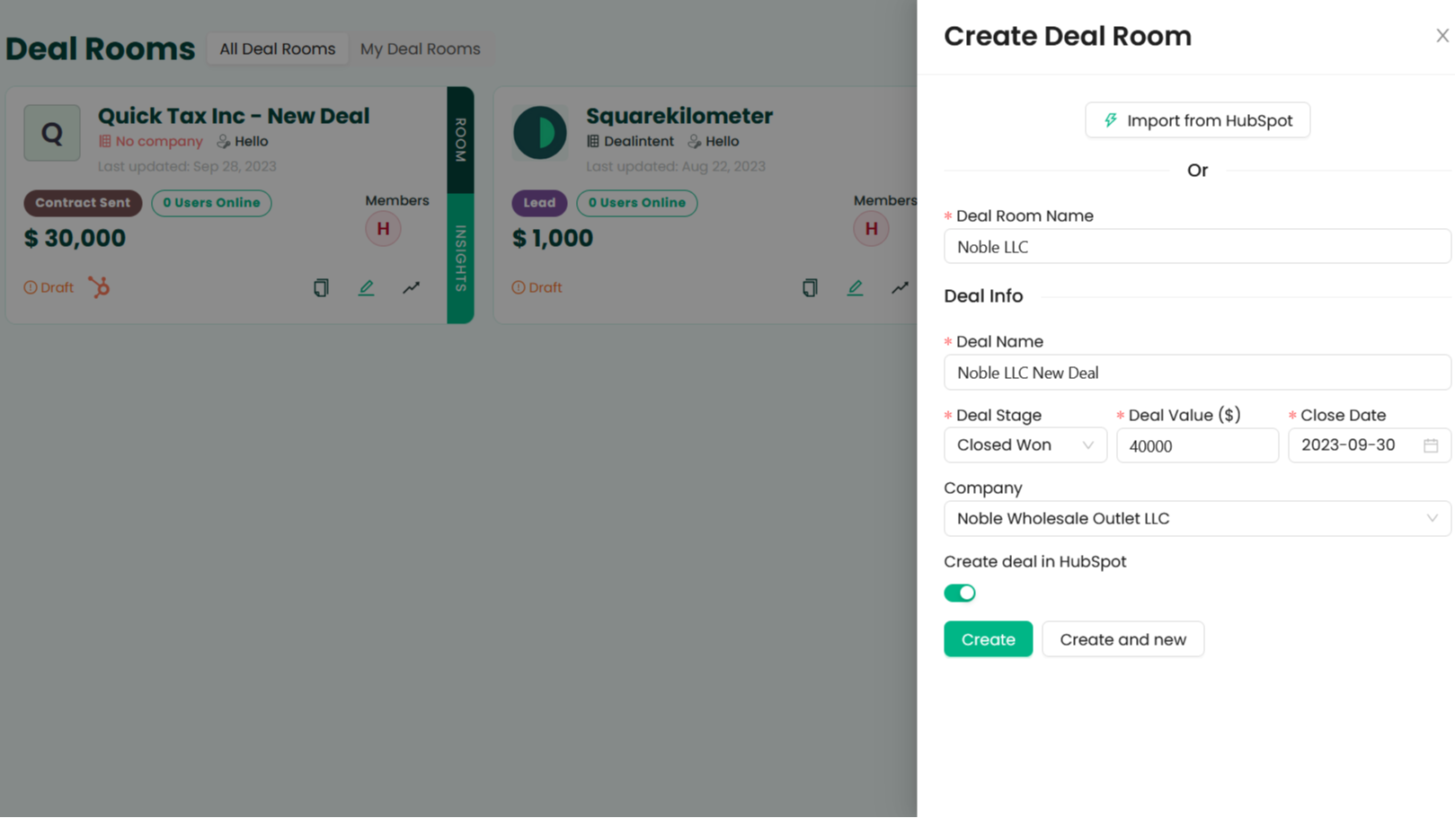 Dealintent HubSpot Integration | Connect Them Today